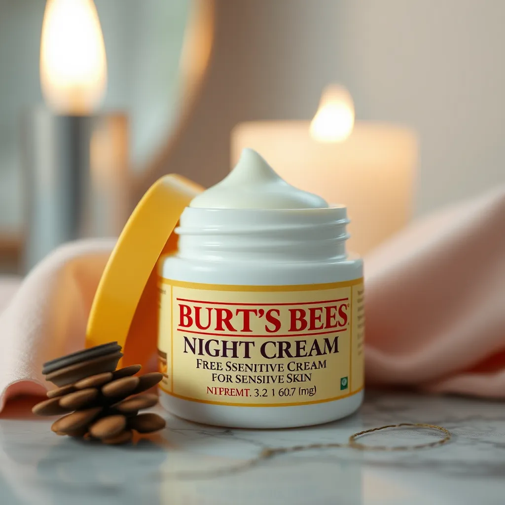 Exploring Burt's Bees Night Cream for Sensitive Skin