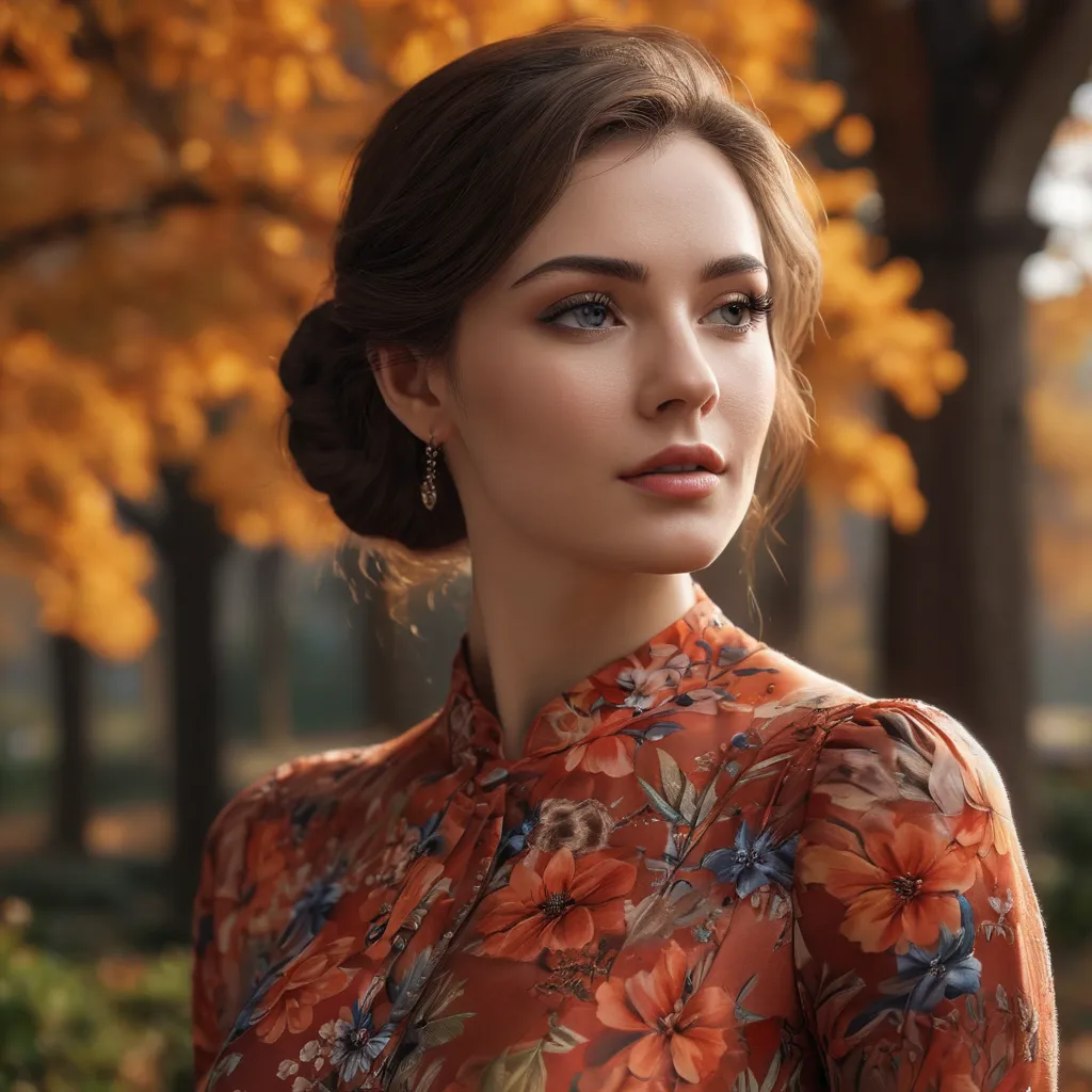 Embrace Autumn Elegance: A Guide to Styling Fall Floral Dresses