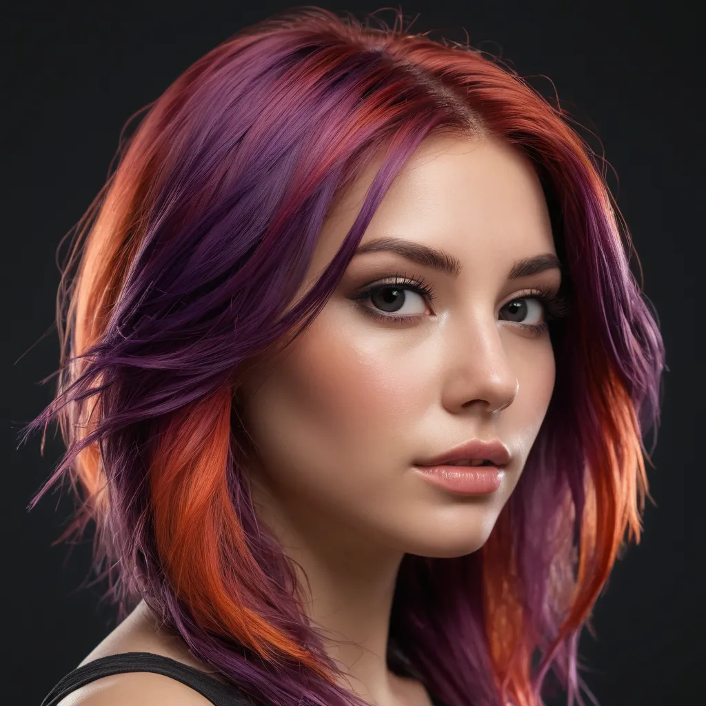 Temporary Hair Color Ideas for a Spooky Halloween